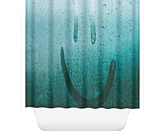 Smiley Faces Shower Curtain - Etsy
