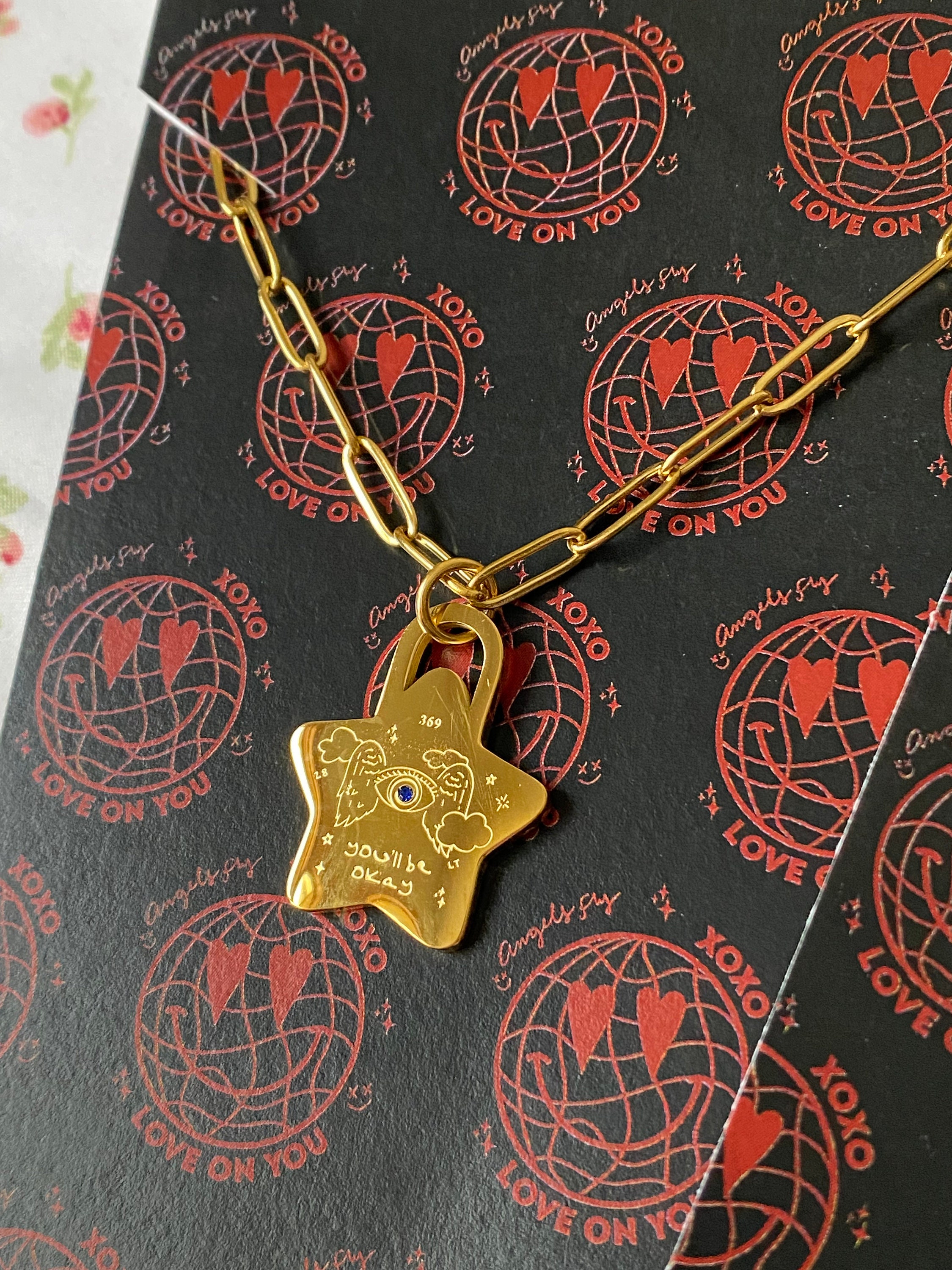 Angels Fly Star Necklace - Etsy