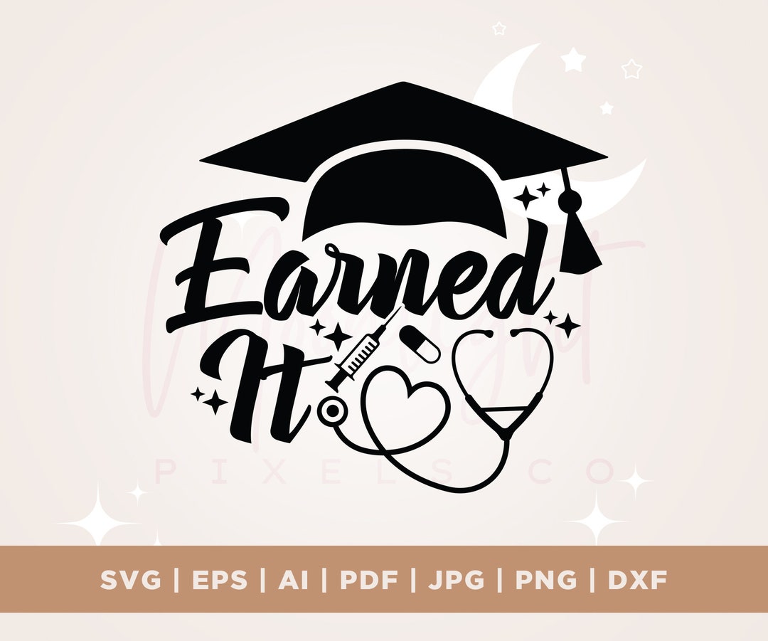 Nurse Graduation, RN Graduation, Nurse Svg, Nursing Student Gift ...