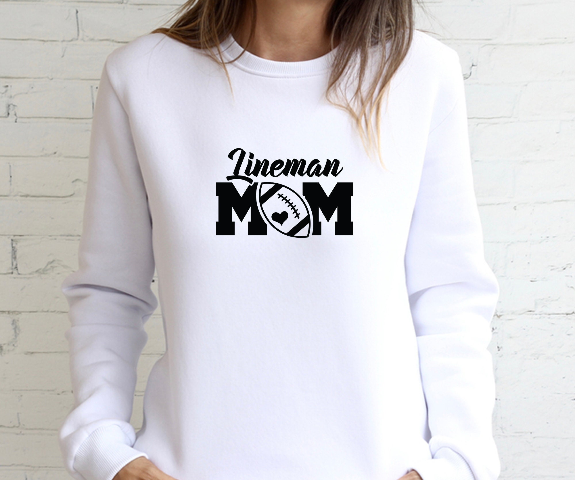 Lineman, Lineman Mom SVG, Football Mom, Lineman SVG, Football Design ...