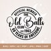 60th Birthday Svg, Official Member the Old Balls Club Est 1963 Svg ...