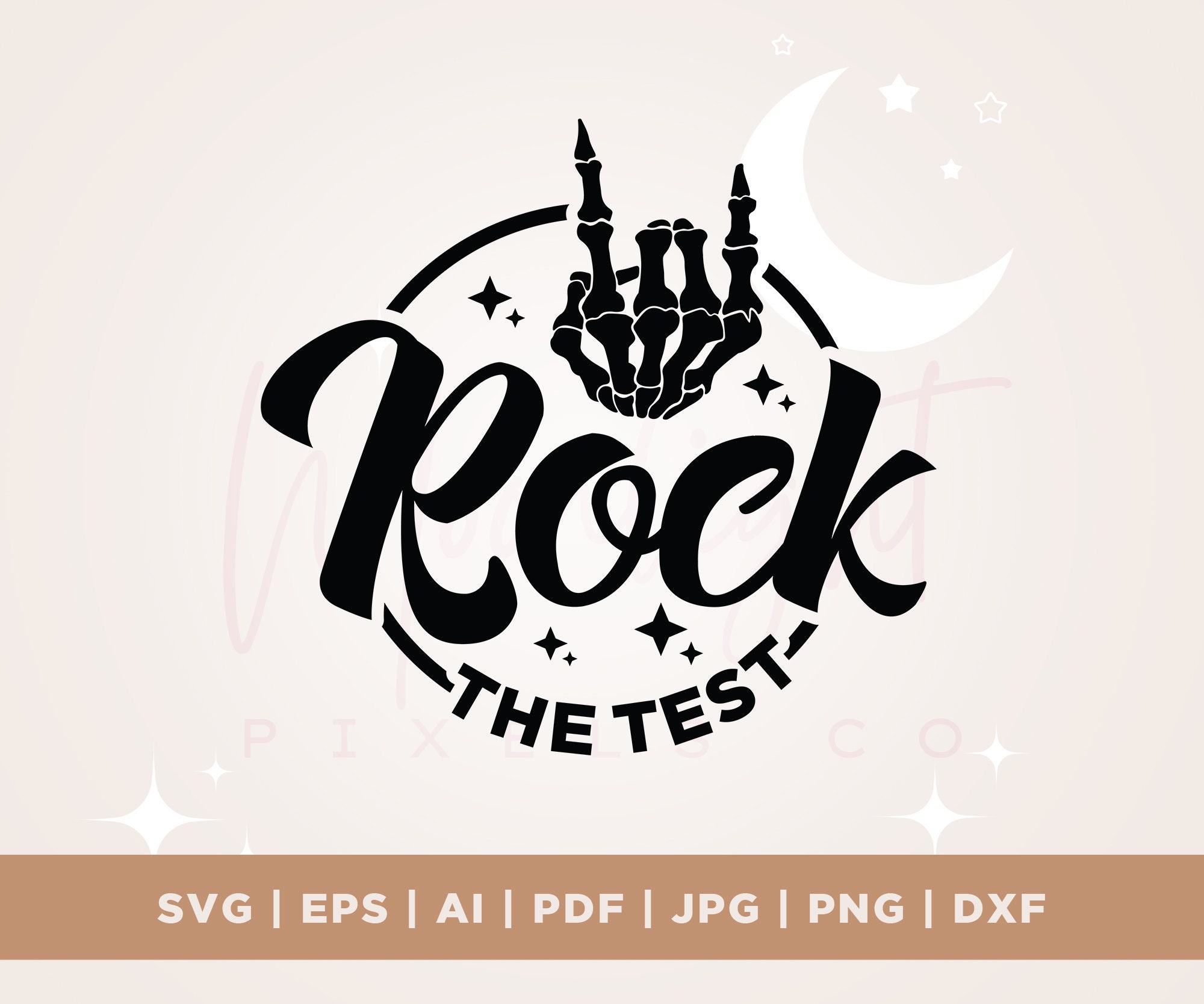 Rock the Test SVG, School Test Day Svg, Cricut, Png, Svg, Sublimation ...
