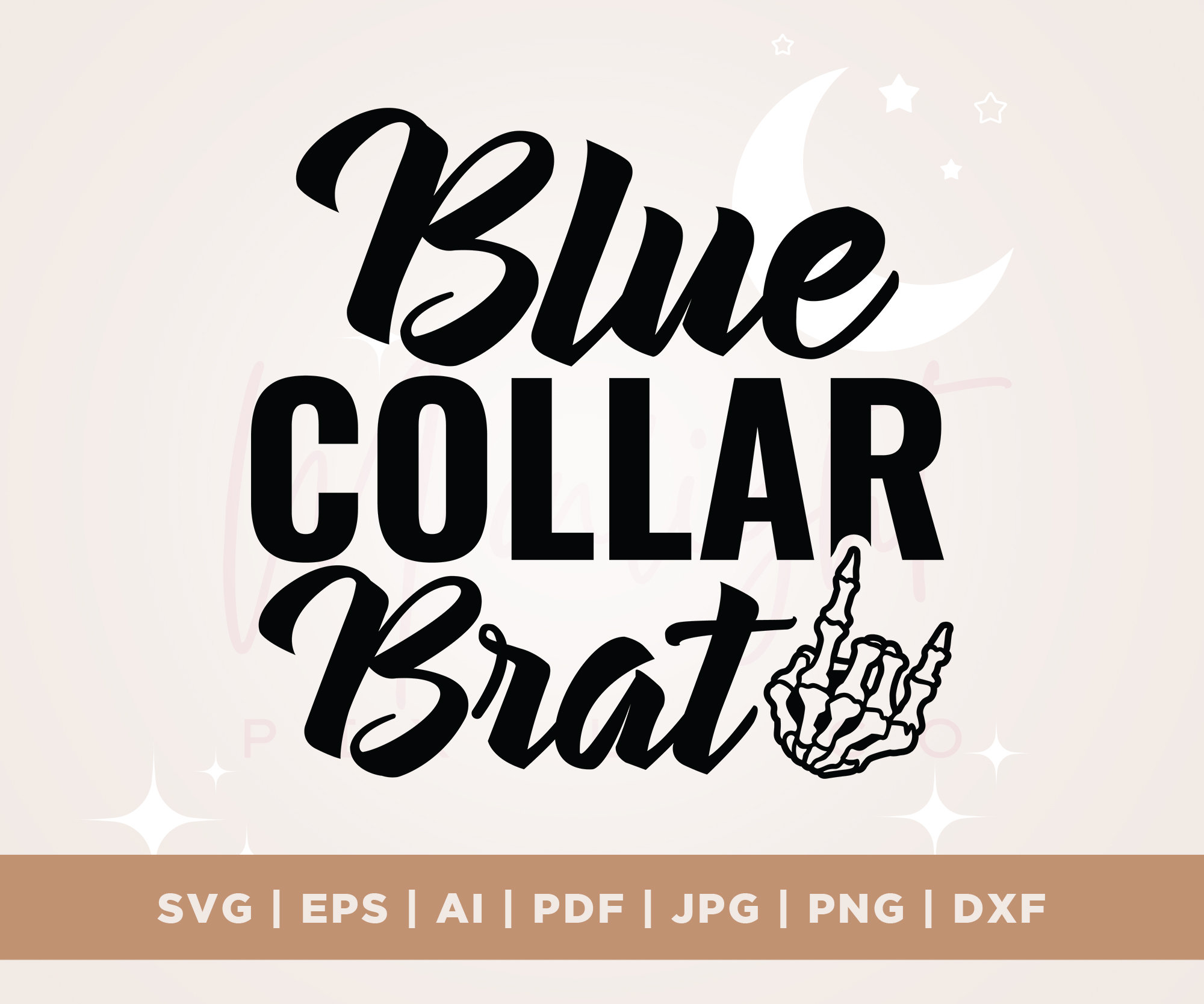Blue Collar Brat SVG, Blue Collar Wife Svg, Cricut, Svg, Sublimation ...