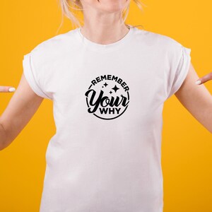 Remember Your Why SVG, Motivation Cricut File (digital Download) - Etsy