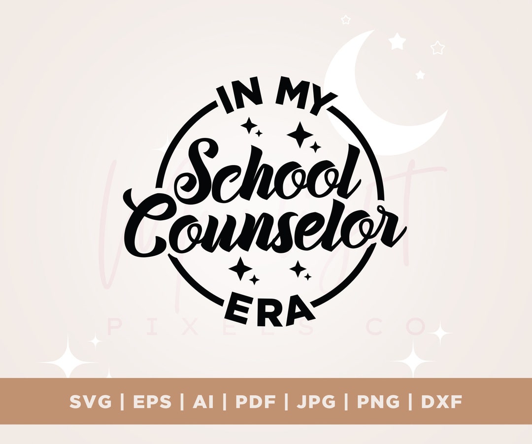 In My School Counselor Era SVG, School Counselor Svg, Cricut, Png, Svg ...