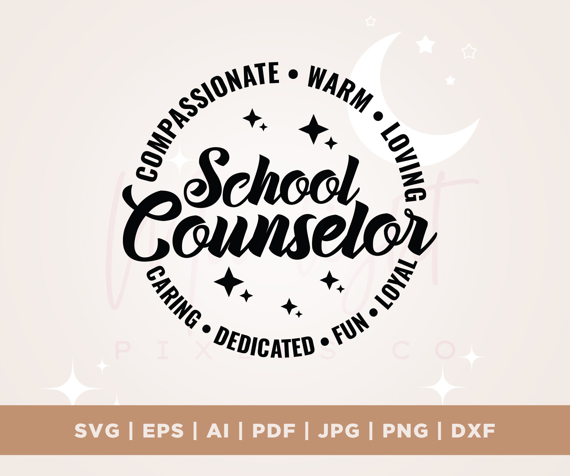 School Counselor Svg, Cricut, Png, Svg, Sublimation, Counselor Svg ...