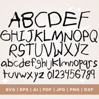 Student Font, Teacher Font, Student Fonts, Cricut Font, Handwriting ...