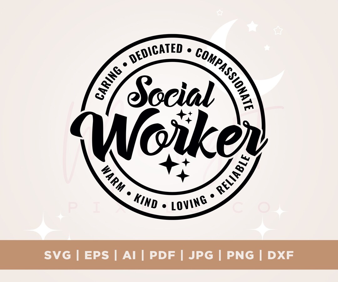 Social Worker Svg, Social Work Svg, Social Services Gift Idea Svg, Love ...
