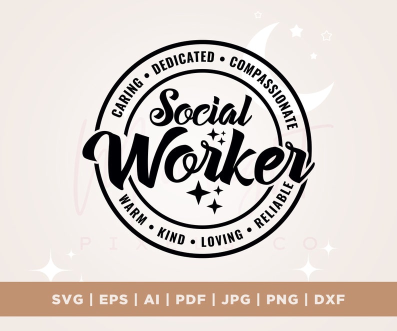 Social Worker Svg, Social Work Svg, Social Services Gift Idea Svg, Love ...