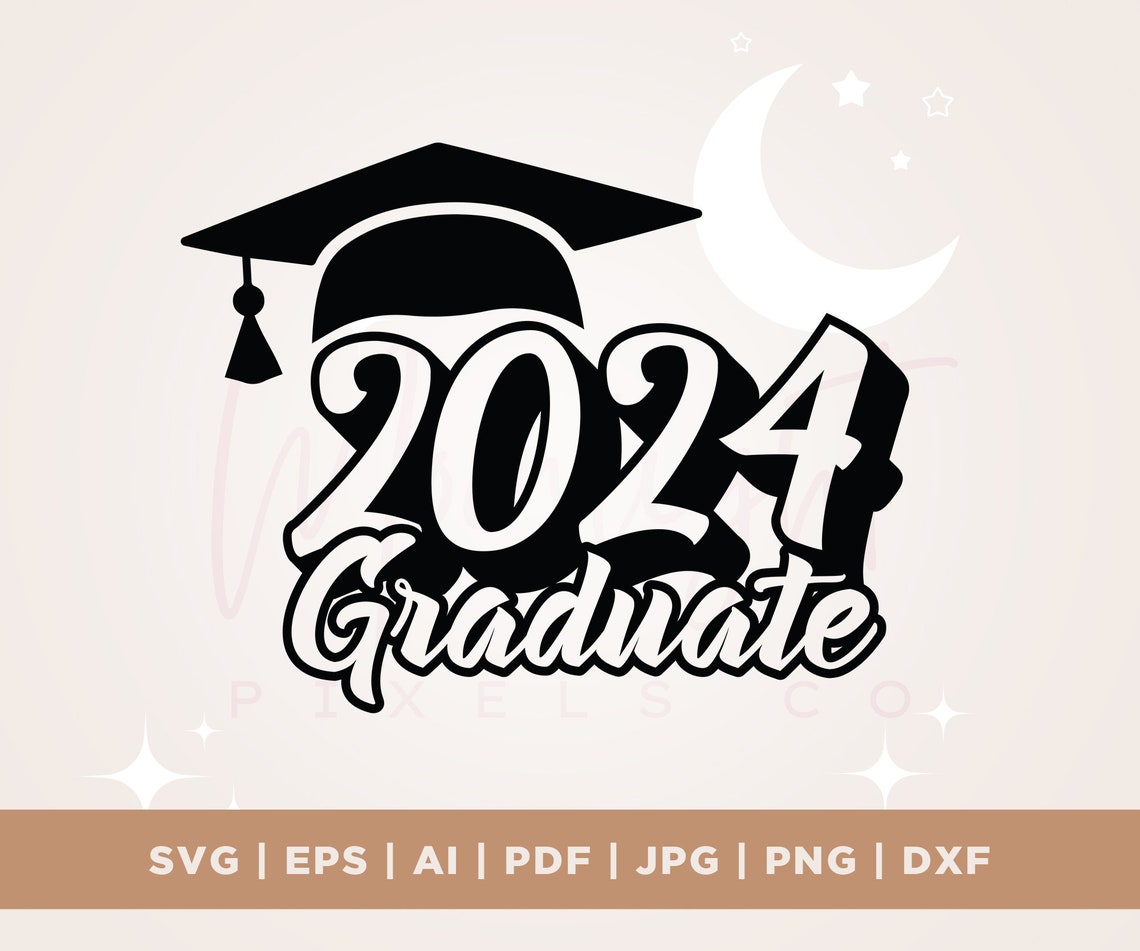 2024 Graduate, 2024 Senior Svg, Graduation Svg, 2024 Graduation Shirt ...