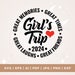 Girl's Trip 2023 Svg, Girl's Weekend 2023 Svg, Great Times, Great ...