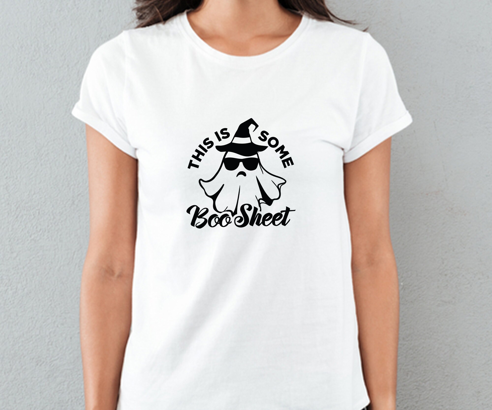 Funny Halloween Ghost Svg Boo Sheet Svg Halloween Ghost - Etsy