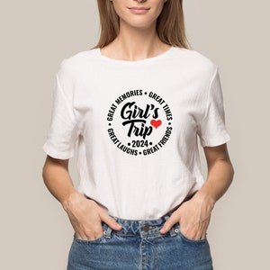 Girl's Trip 2023 Svg, Girl's Weekend 2023 Svg, Great Times, Great ...