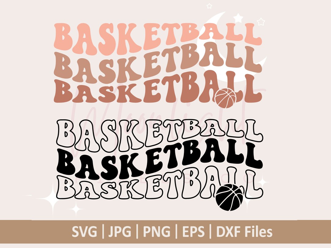 Basketball SVG PNG Pdf Bundle Basketball Design Silhouette Digital ...