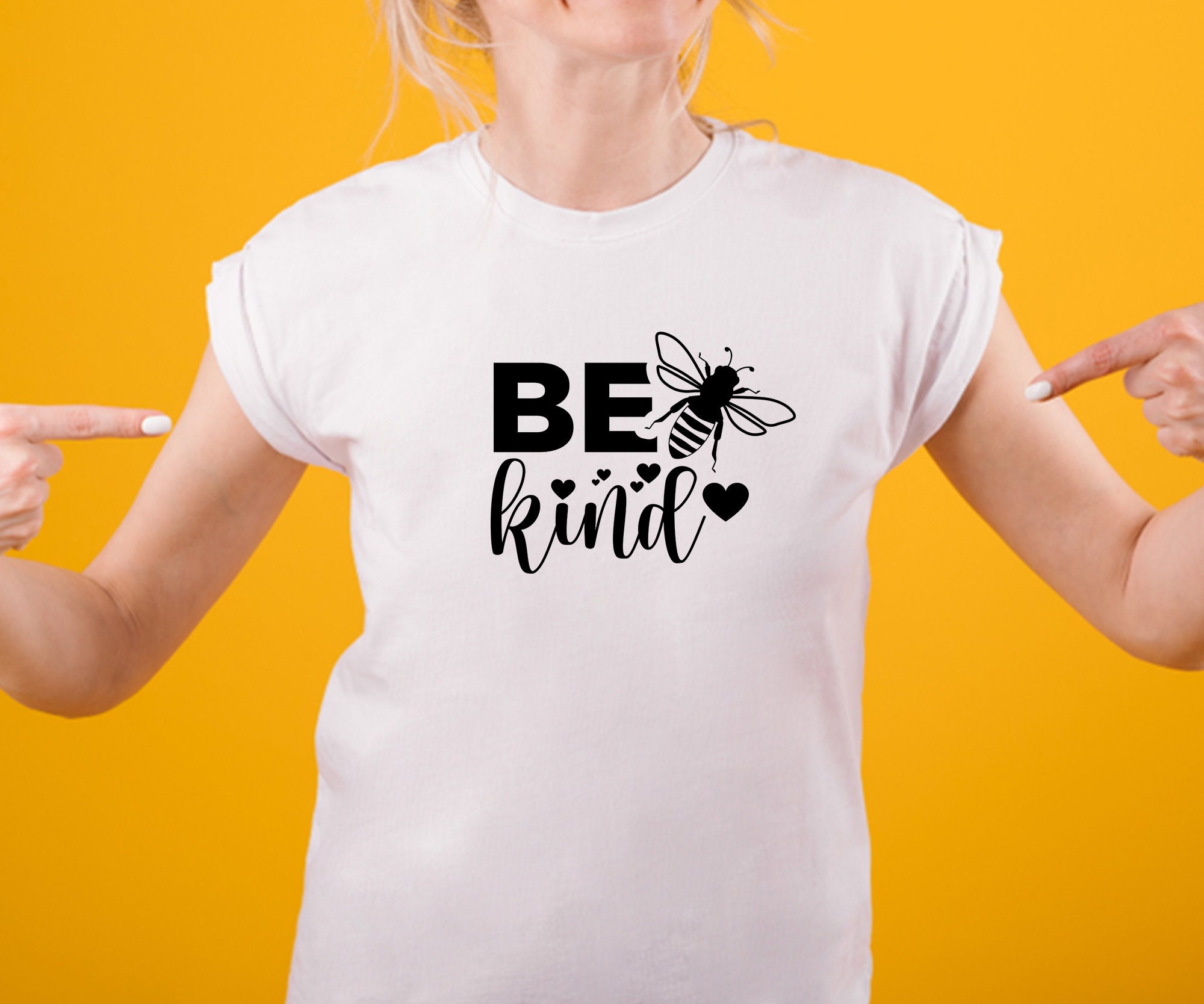 Be Kind SVG Kindness Svg Inspirational Svg Bee Svg - Etsy