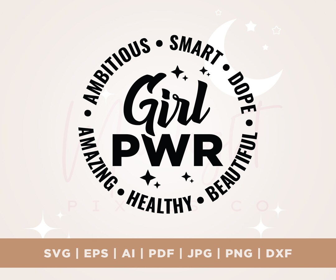 Girl Power Svg, Girl Power Heart SVG, Girl Power PNG, Girl Power Heart ...