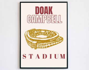 Fsu Stadium Wall Art - Etsy