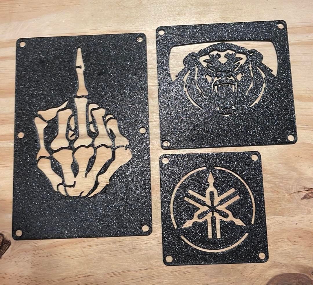 CUSTOMIZABLE CUSTOM Honda ATV Plate Trx 400ex 450r 700xx Rancher ...