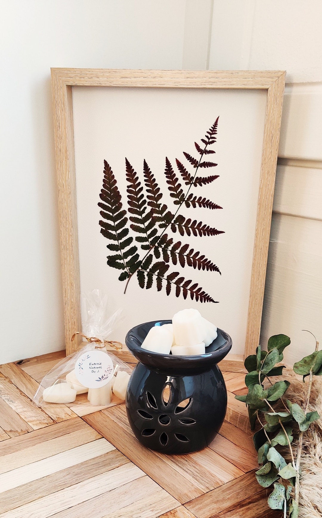 Perfume Burner in Gray Ceramic and Its Fluxes - Etsy