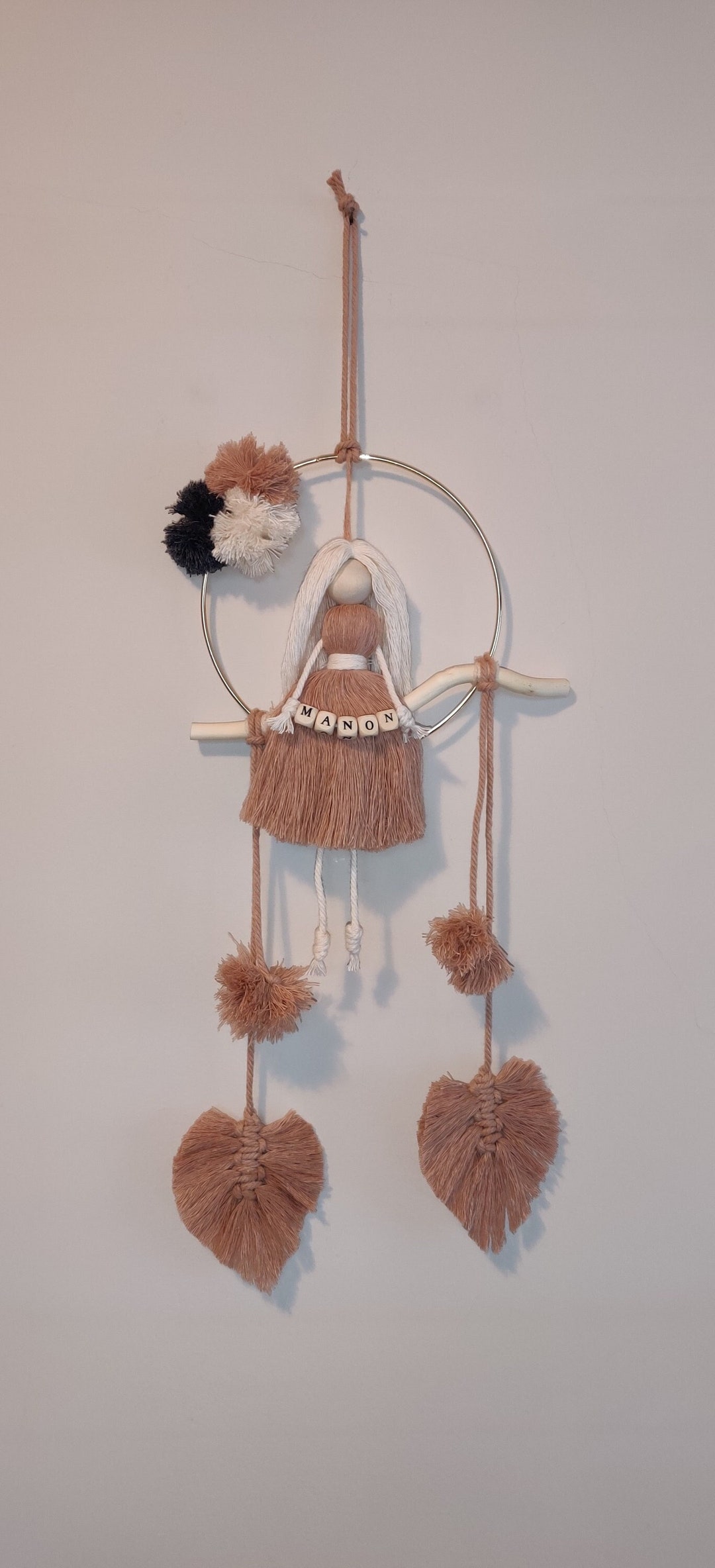Customizable Macramé Girl Doll - Etsy