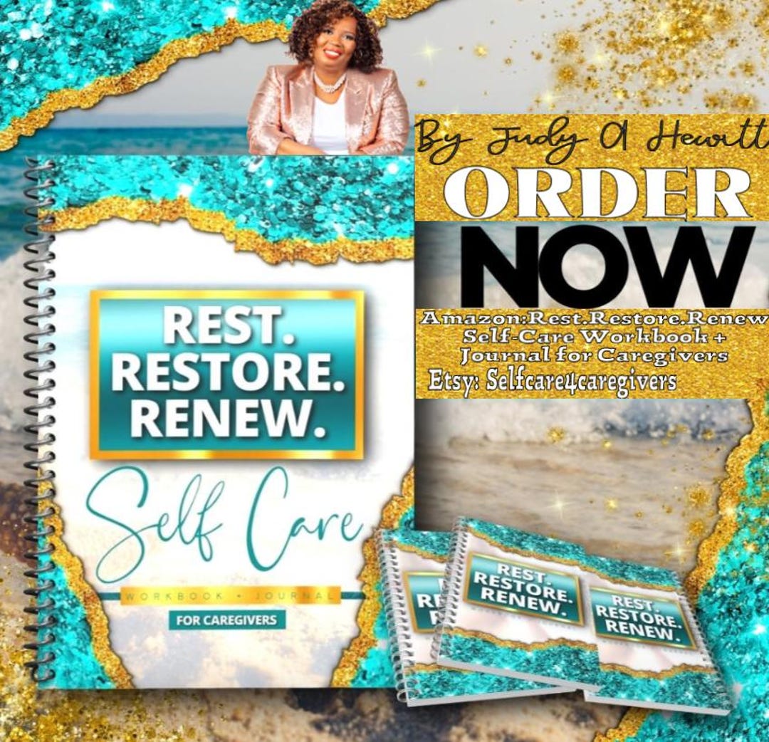 Rest. Restore. Renew Self-care Workbook + Journal for Caregivers - Etsy