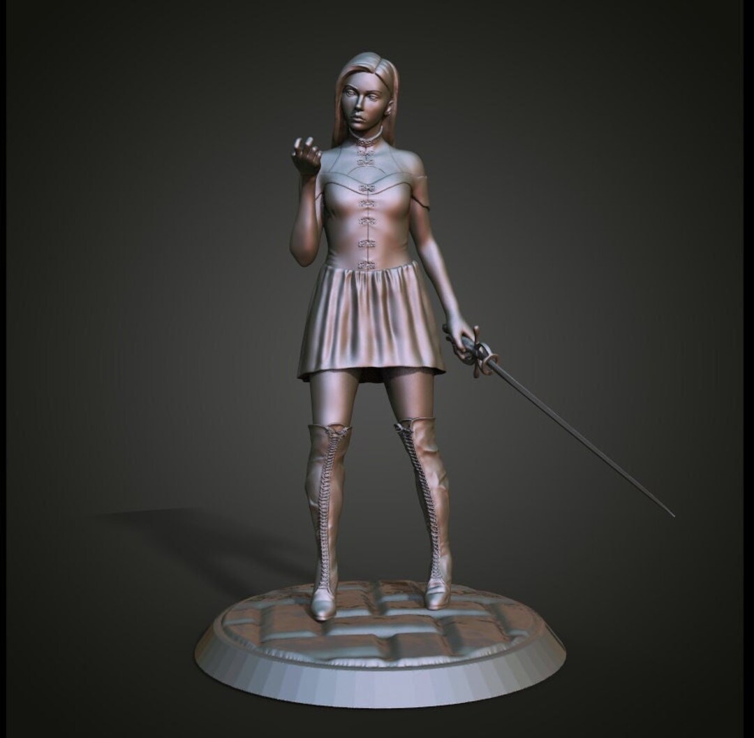 Viola, Sword Witch 3D Print STL Files - Etsy