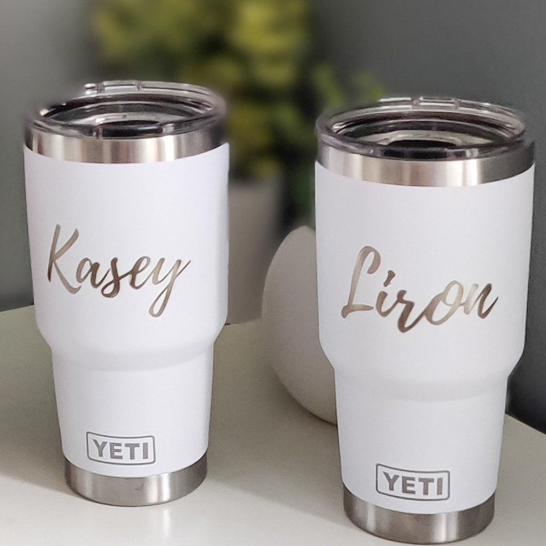 Custom Engraved Yeti Tumbler 30oz Any Team, School, Logo! - Etsy