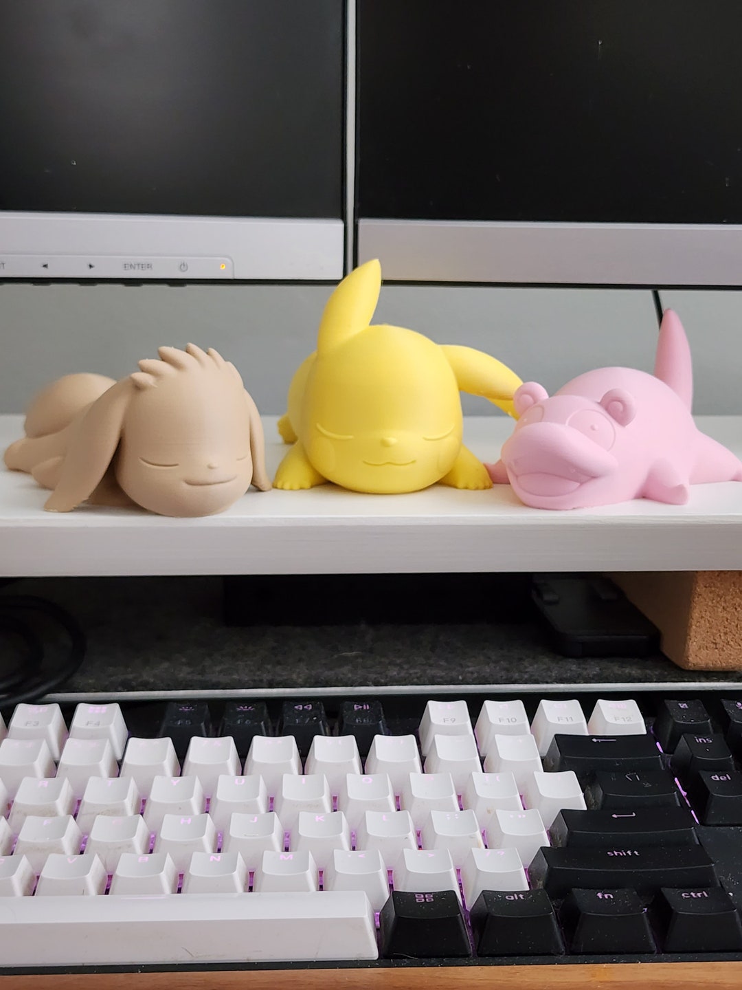 Pikachu Eevee Slowpoke Sleeping Pokemon - Etsy