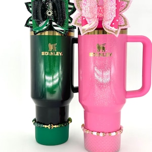 Stanley Tumbler Straw Topper Gold Series - Etsy