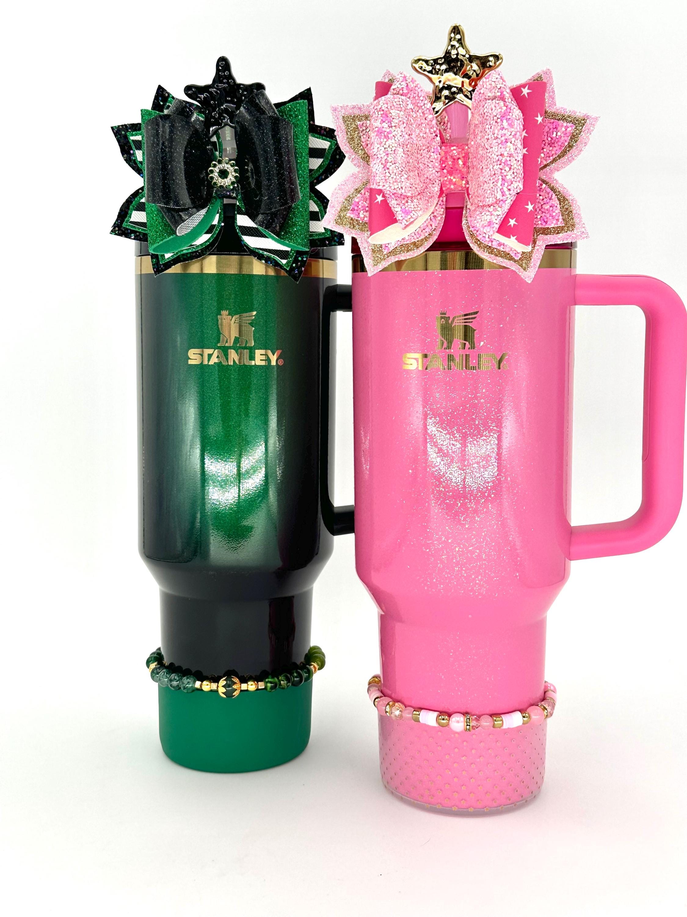 Stanley Tumbler Straw Topper Gold Series - Etsy