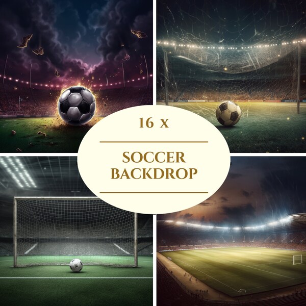 Soccer Background - Etsy