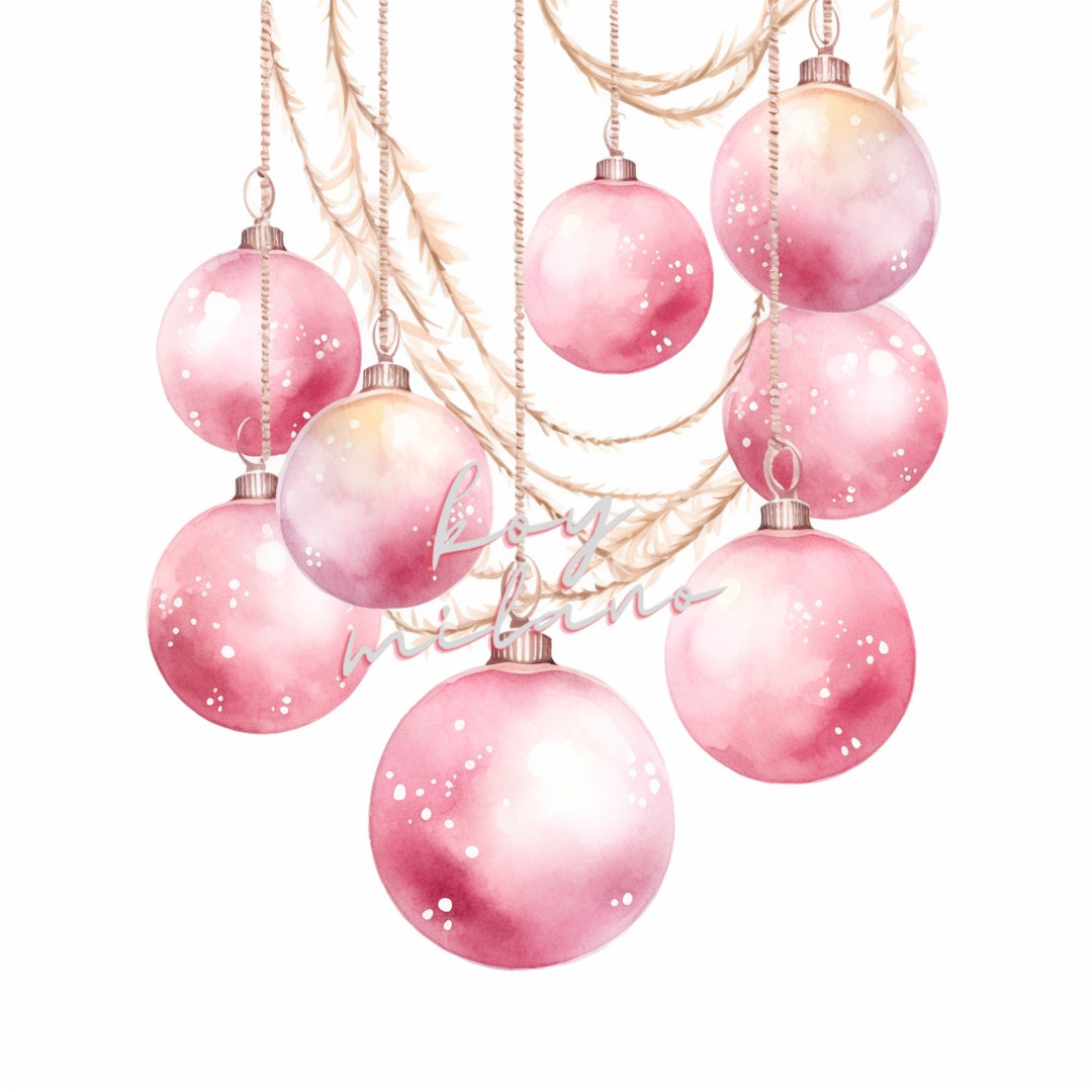 Pink Christmas Lights Png Sublimation Design, Christmas Light Clipart ...