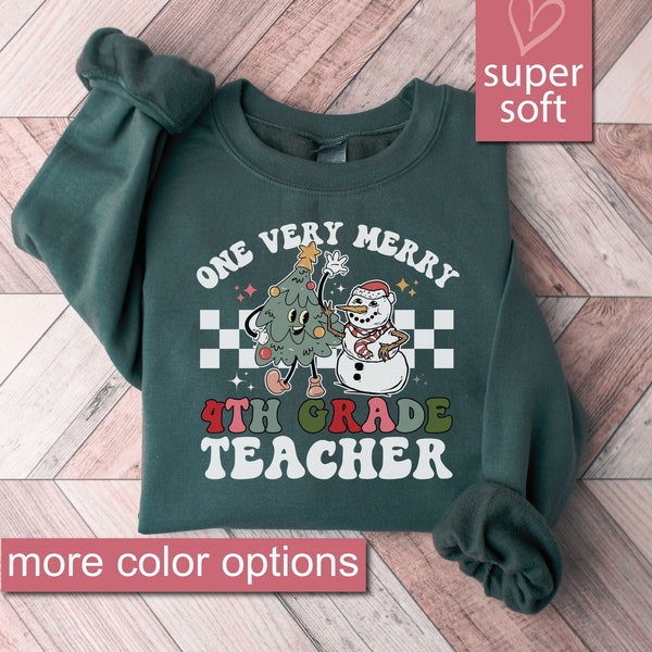 Christmas 4th Grade Sweater - Etsy