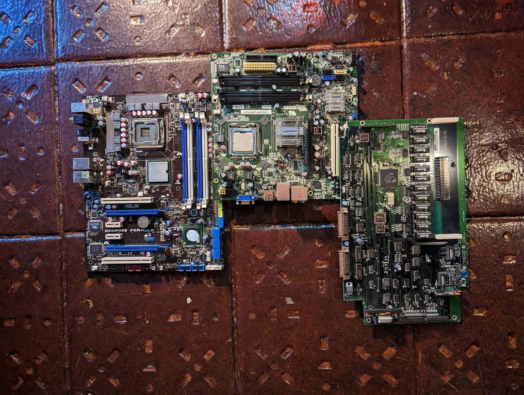 Set-of-2 Circuit Boards large Materials for YOUR Art - Etsy