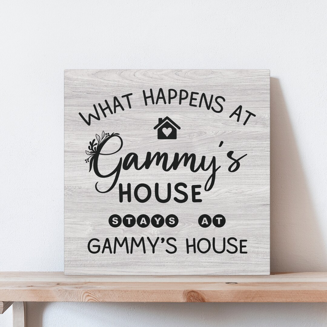 Gammy Gifts, Gammy Sign, Gammy Mothers Day Gifts From Grandkids ...