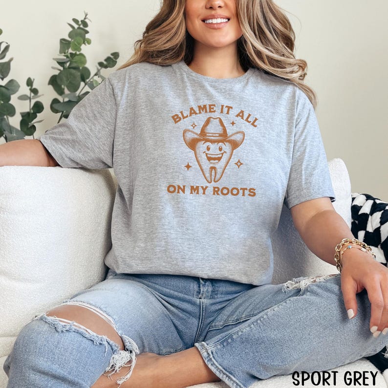 Funny Dental Hygiene Shirt Cowboy Tooth Shirt Funny Dental Shirts ...