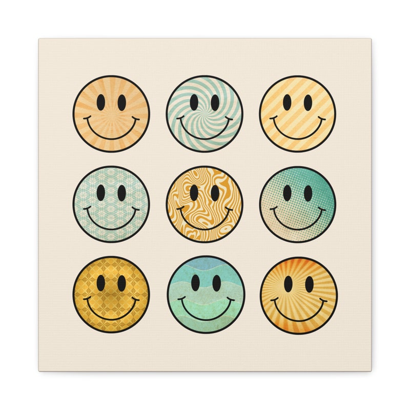 Vintage Smiley Face - Etsy