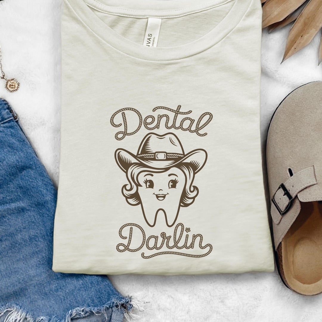 Funny Dental Hygiene Shirt Cowgirl Tooth Shirt Western Dental Shirts ...