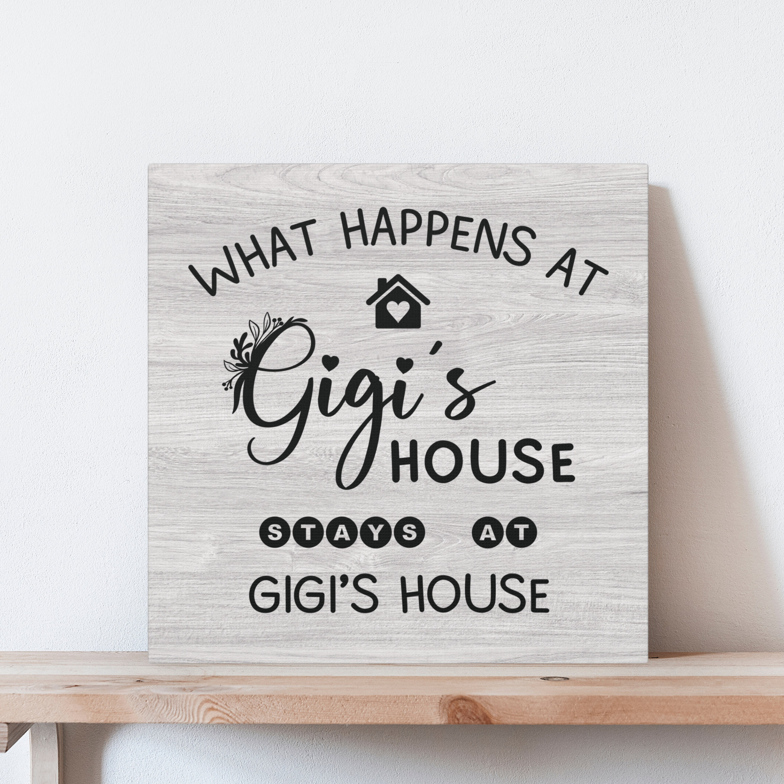 Gigi Sign, Gigi Mother's Day Gift From Grandkids, Gigi Grandma Sign ...