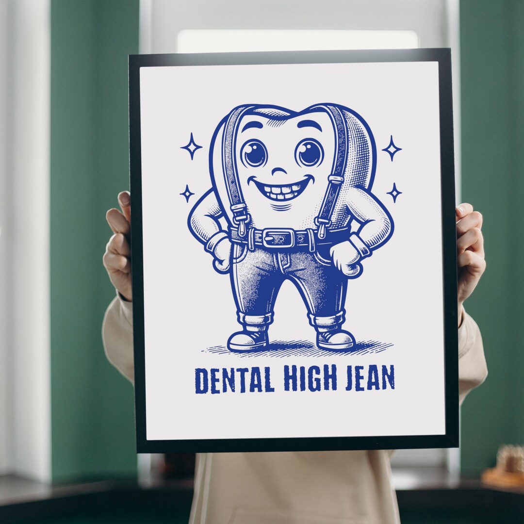 Dental Office Wall Decor, Dental Hygiene Poster, Tooth Poster, Dental ...