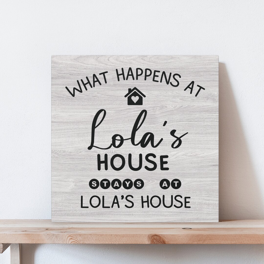 Lola Gift, Lola Sign, Filipino Grandma Sign, Gift for Lola, Lola's ...