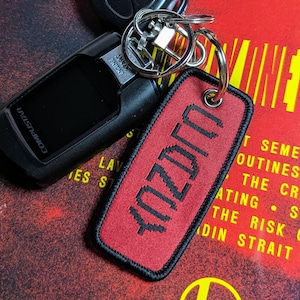 Twenty One Pilots Embroidered Patch Keychain - Clancy Album - Etsy