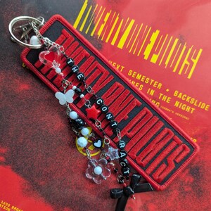 Twenty One Pilots Embroidered Patch Keychain - Logo Tag or Bag Charm - Etsy