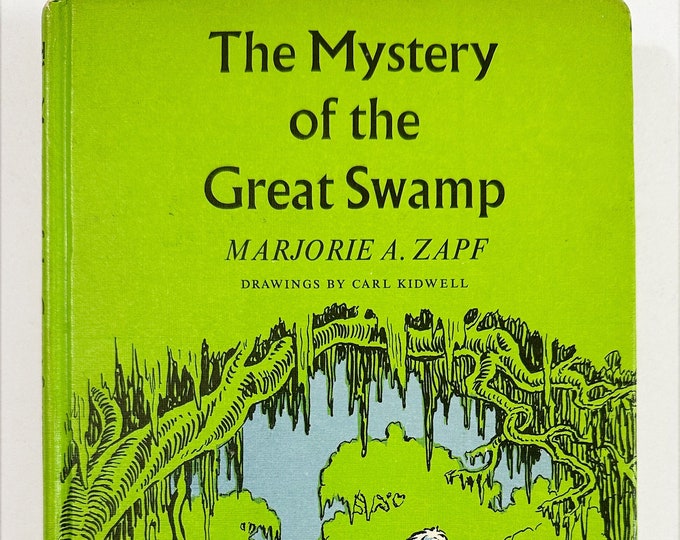 The Mystery of the Great Swamp 1967 Vintage Children's Book - Etsy