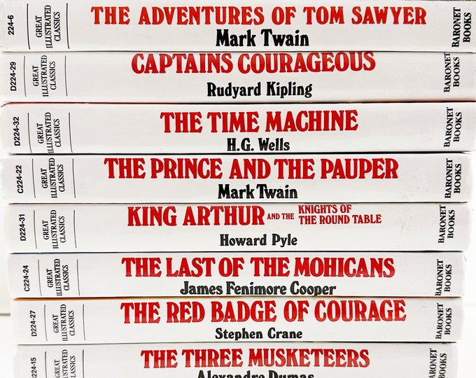 Great Illustrated Classics Book Series Choose Your Title - Etsy