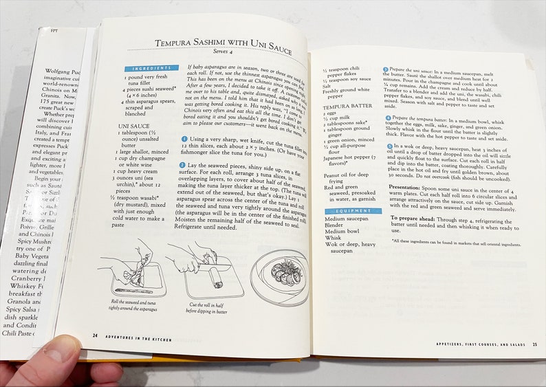 Wolfgang Puck SIGNED Adventures in the Kitchen - 1991 - Vintage ...