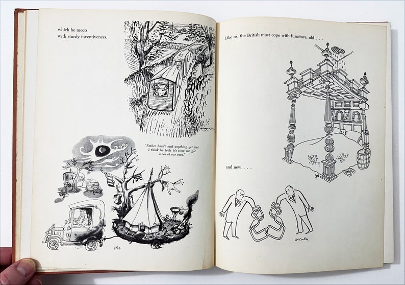 Vintage Punch Cartoon Book - 1952 Humor Collection - Etsy