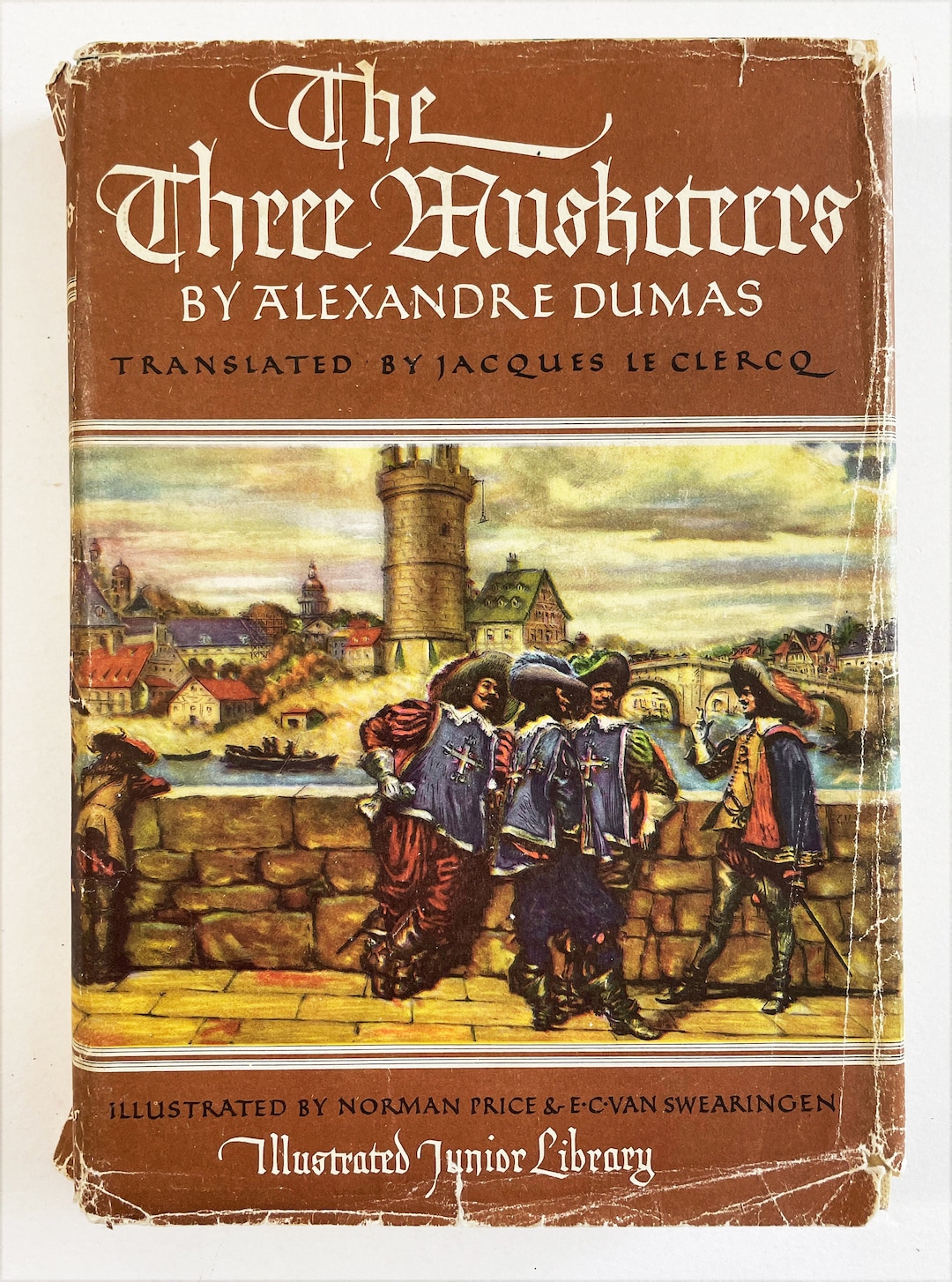 The Three Musketeers Illustrated Junior Library - 1953 - Vintage Book ...