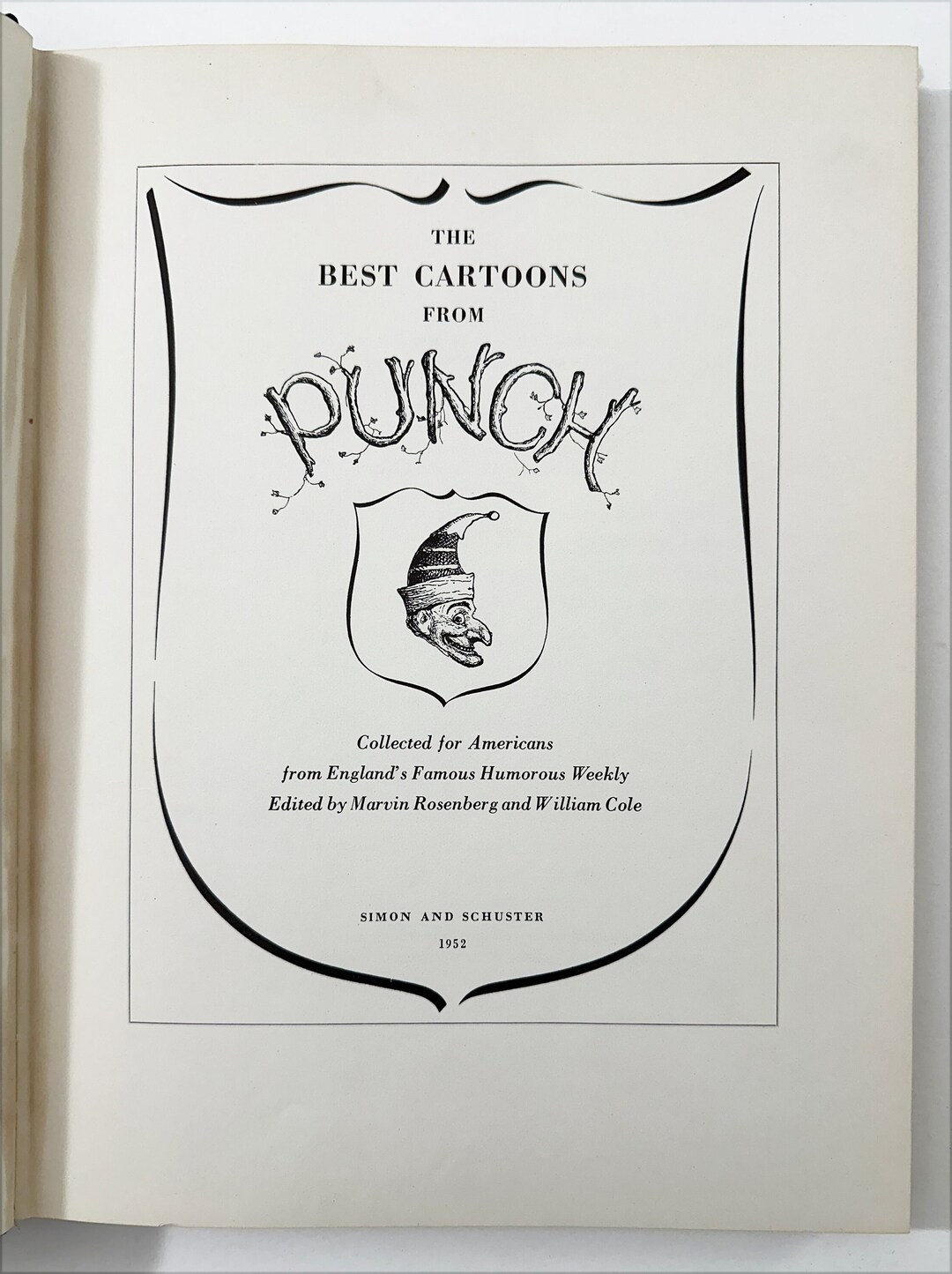 The Best Cartoons From Punch 1952 Vintage Book - Etsy