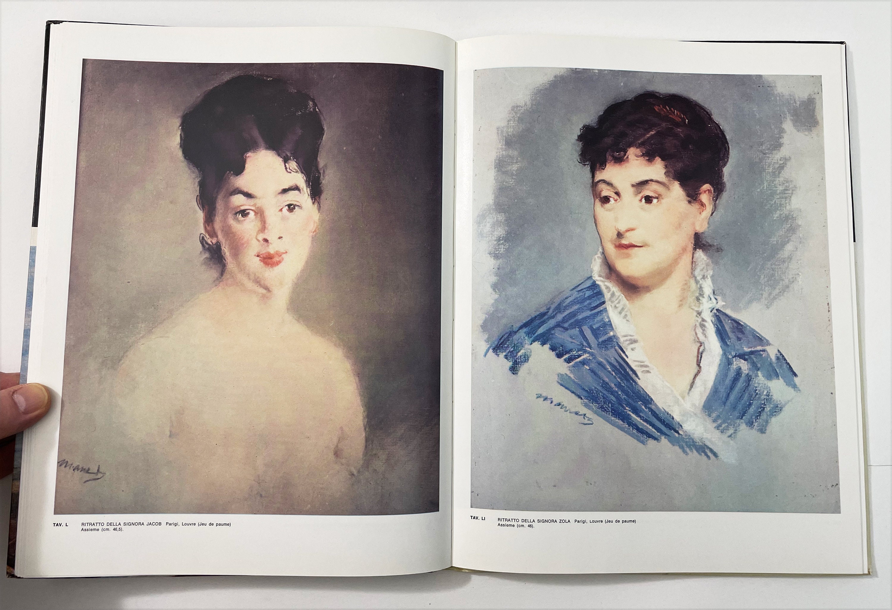 Edouard Manet, Italian Printing 1967 Vintage Art Book - Etsy